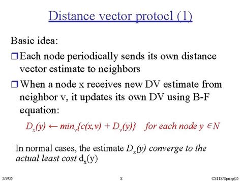Network Routing Algorithms Protocols Goal Find Good Path