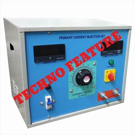 Mild Steel Primary Current Injection Test Set For Cable Testing At ₹ 12000 In New Delhi