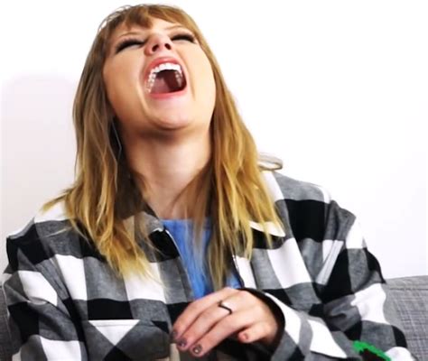 Taylor Swift Laughing