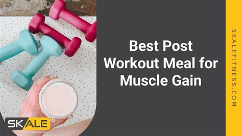 5 Best Post Workout Meal For Muscle Gain Skale Fitness