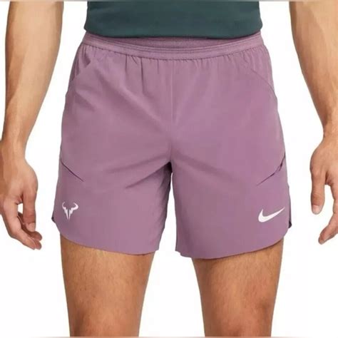 Nike Shorts Nike Court Drifit Adv Rafa Nadal 7 Violet Tennis Shorts