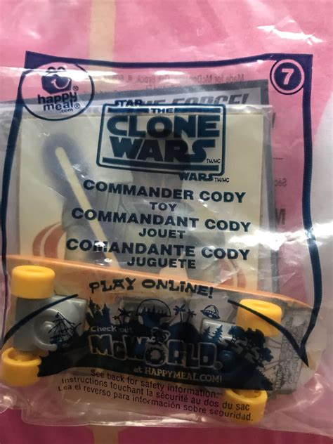 Mcdonalds Happy Meal Toy Collectible Star Wars The Clone Wars