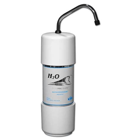 H2o International Countertop H2o Ct Five Stage Counter Top Filter Includes Diverter And Tubing