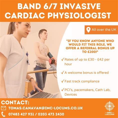 I Am Urgently Looking To Speak To Invasive Cardiac Physiologists Across The Uk Who Can Perform