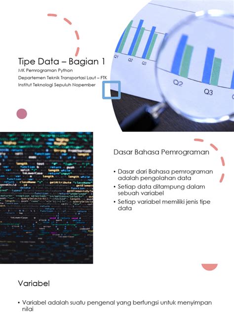 Dasar Pemrograman Python Tipe Data Dan Variabel Pdf