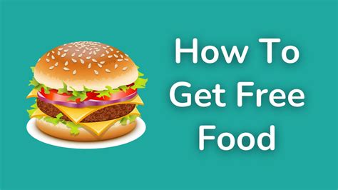 How To Get Free Food 40 Legit Ways