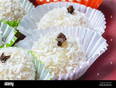 Coconut Little Kiss Beijinho Very Traditional Brazilian Sweets