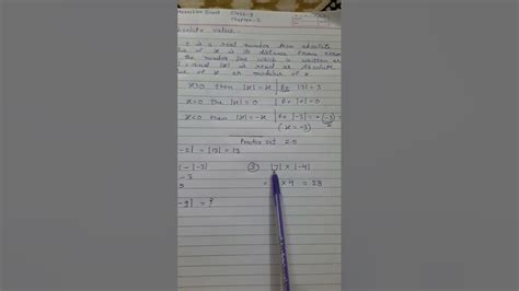 Class 9 Maths Absolute Value Modulus Absolutevalue Modulus