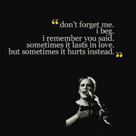 Adele Lyric Quotes Quotesgram