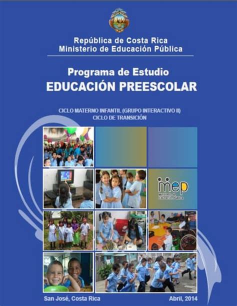 Programa De Preescolar Ministerio De Educación Costa Rica Pdf