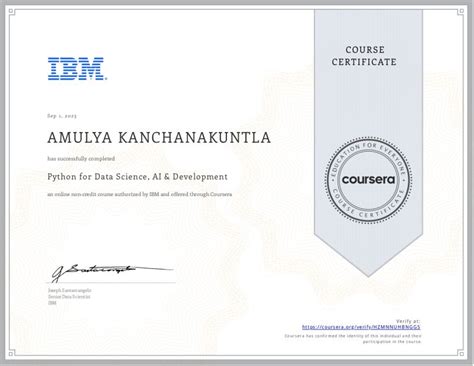 Amulya Reddy On Linkedin Courseracertified Pythonprogramming Ibm