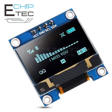 1pcs 096 Inch Iic Serial Oled Display Module 128x64 I2c Ssd1306 12864 Lcd Screen Board For