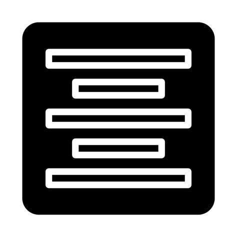 Center Alignment Icon Concept Of Text Formatting Editing And Writing