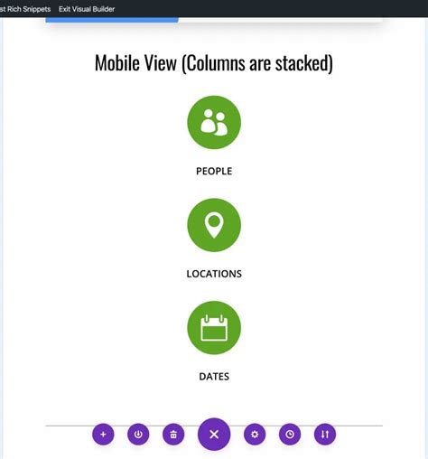 How To Keep Columns Side By Side On Mobile In Divi