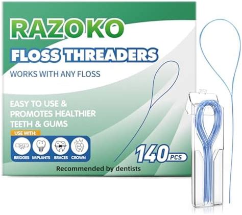 Razoko Dental Floss For Braces 3 In 1 Ultimate Floss Pre