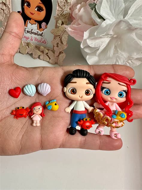 Ariel Clay Doll Kit Etsy