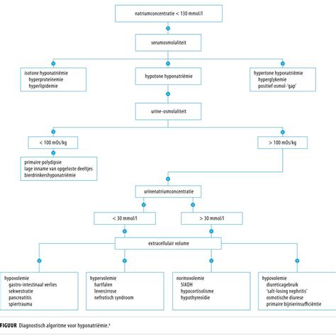 Hyponatriëmie Ntvg
