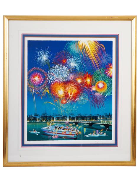 At Auction Hiro Yamagata American Artist Proof Serigraph By Hiro Yamagata