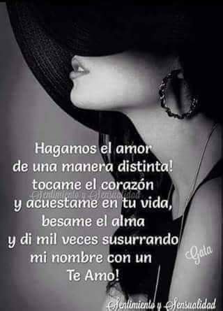 Con Un Te Amo Hazme El Amor Frases Mayores Sensualidad Frases