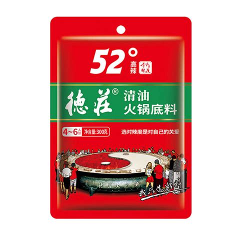 德庄火锅底料300g重庆麻辣牛油清油老火锅底料麻辣烫冒菜火锅调料 清油火锅底料300g高辣【图片 价格 品牌 报价】 京东