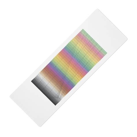 Michel Lévy Interference Color Chart Yoga Mat Tectonic City