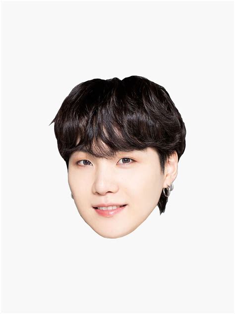 Bts Suga Face 2021 Sticker By Samxx99 Redbubble