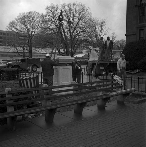 Erection Of Andrew Jackson Downing Memorial Urn Smithsonian Institution