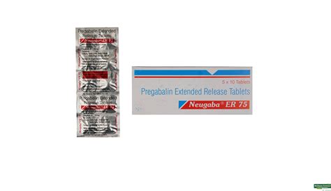 Buy Neugaba Er 75mg 10 Tablets Online At Best Prices Wellness Forever