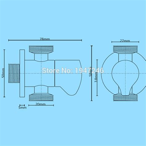 All Copper Thickening Angle Valve Angle Valve A Te Grandado