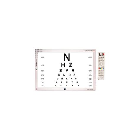 Snellen Led Visual Acuity Chart 22 Led Display With Remote Control