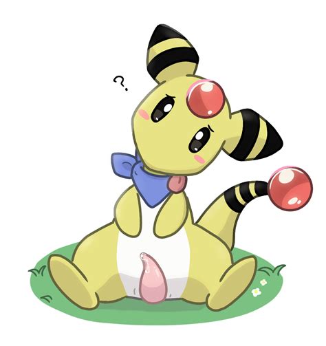 Rule 34 Ampharos Anthro Black Eyes Blush Dinotello Frown Generation 2