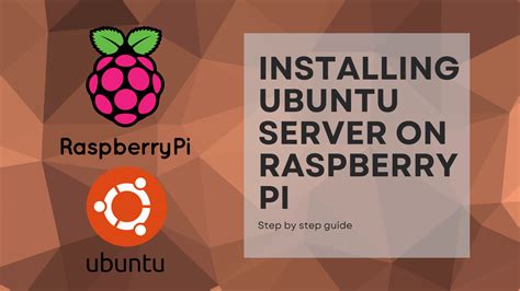 Installing Ubuntu Server On Raspberry Pi Deprecated
