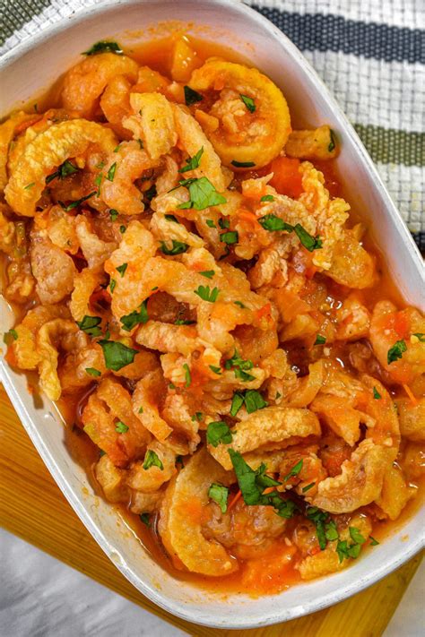 Chicharron In Red Salsa Sweet Peas Kitchen