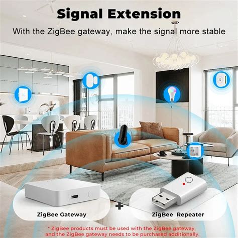 Zigbee 30 Signal Repeater Usb Signal Amplifier Extender For Ewelink