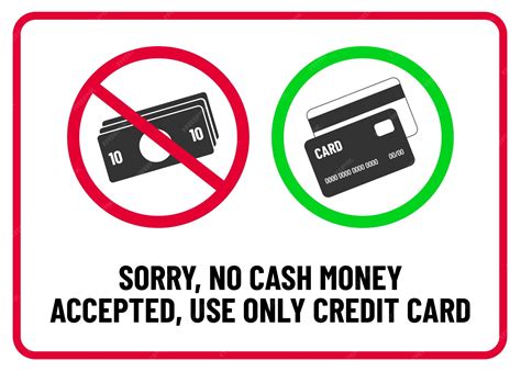 Printable Credit Cards Accepted Sign