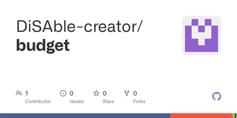 Github Disable Creatorbudget