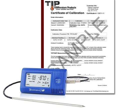 Guardian Thermometer Pro Bluetooth Data Logger With 80c Cryo Sensor