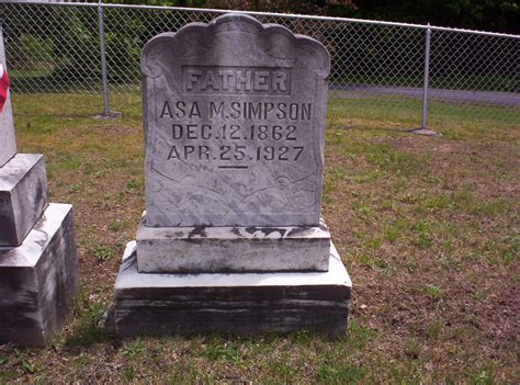 Asa M Simpson 1862 1927 Find A Grave Memorial