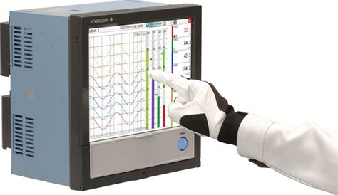 Touch Screen Paperless Recorder Gx10 Gx20 Yokogawa Electric Corporation