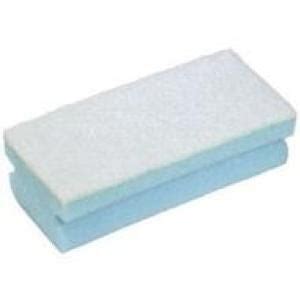 Blue Non Scratch Easy Grip Sponge Scourers Pack Of 10 Click Cleaning