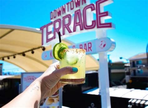 Downtown Terrace Kitchen And Bar Rooftop Bar In Las Vegas The Rooftop