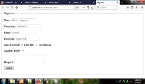 Cara Membuat Form Login Dan Register Dengan Html Inwepo