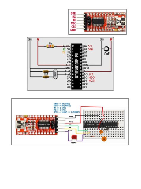 Atmega328p Arduinoonbreadboard Pdf