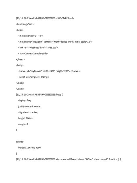 Canvas Html Pdf