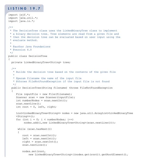solved complete the implementation of a decisiontree