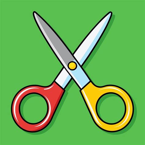 Pair Of Scissors Clip Art And Vector Design With A White Background