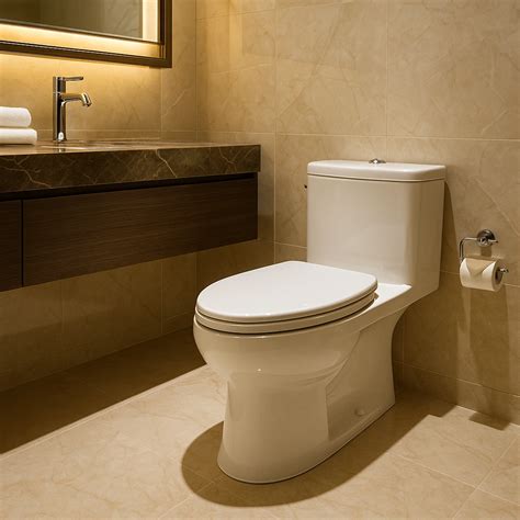 Siphonic Toilets Quiet Flushing For Hotels China Professional