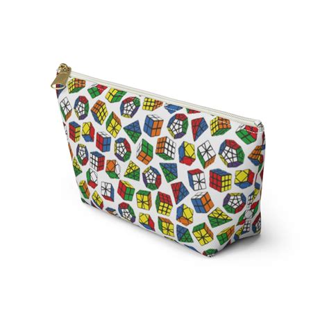 Rubiks Cube Pencil Case Pyraminx Megaminx Skewb Square 1 And More White Background