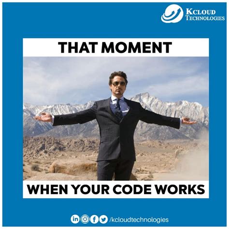 Kcloud Technologies World Of Cloud On Linkedin Memeoftheday