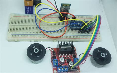 Using Hc 05 Bluetooth Module To Control Dc Motors Invent Electronics